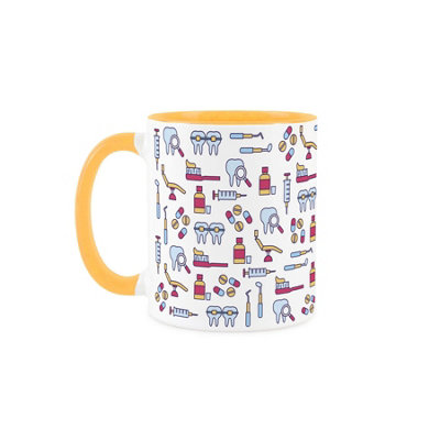 Dentist Mug - Humorous Teeth Themed Dental Nurse/Doctor Novelty Gift ...