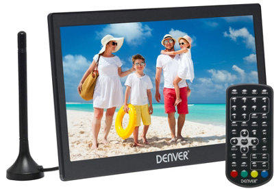 Denver LED-1032 Compact 10-Inch Super VGA Digital Portable TV with ...