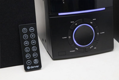 Denver MCA-240 Compact Micro HiFi System with CD, FM Radio & Alarm