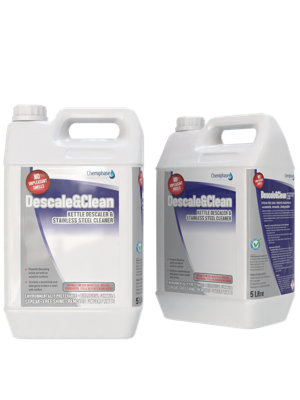Descale & Clean - Kettle Descaler & Stainless Steel Cleaner 2 x 5 Litres