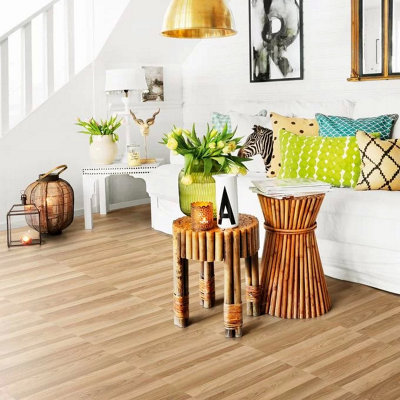 Designatex PUR Columned Ash Wood Vinyl by Remland (7m x 3m)