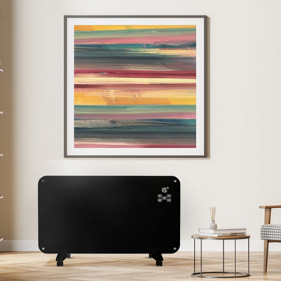 Designer Electric Glass Panel Heater 1500W With Smart WIFI Alexa and ...