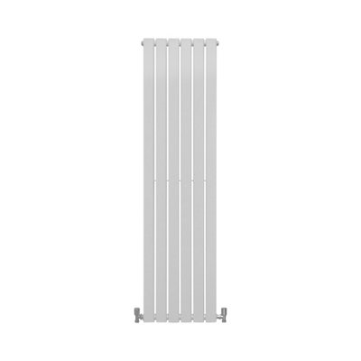 Designer Flat Radiator - 1600 x 420mm - White | DIY at B&Q