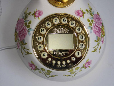 DESIGNO Replica Antique Telephone Vintage Home Landline Corded Working ...