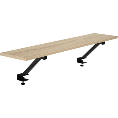 DESK MELROSE - CORNER DESK WITH A MOVABLE MONITOR STAND 130 CM ...