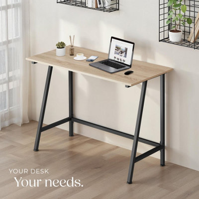 Desk Newton - computer, laptop, writing table 50 cm - industrial wood ...