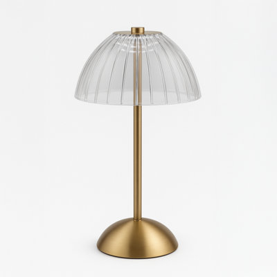 Desk Table Lamp LED Rechargeable Cordless Vintage Design Touch Desk ...