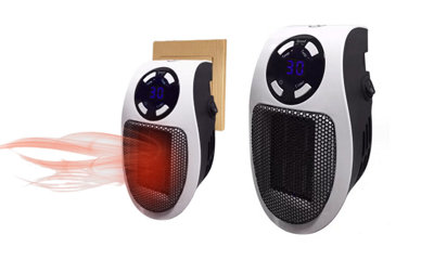 Desktop Wall Mounted Dual Purpose Mini Heater | DIY at B&Q