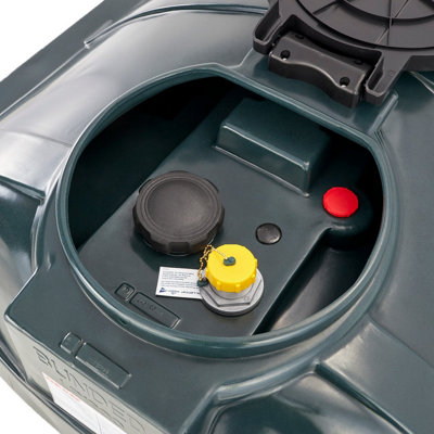 Deso 2350 Litre Vertical Bunded Oil Tank with Fitting Kit and Gauge