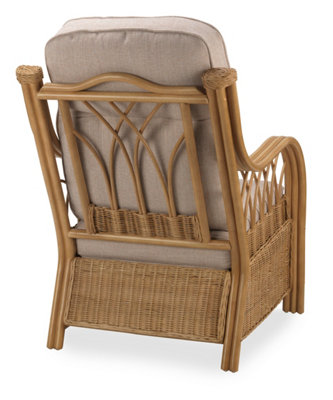 Desser Viola Light Oak Natural Rattan Conservatory Armchair Real Cane ...