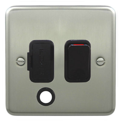Deta 1915SCB Switched Spur Connection Unit with Flex Outlet 13 Amp ...