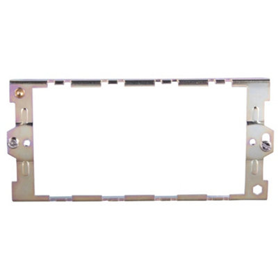Deta G3404 Grid Switch Mounting Frame / Yoke - 4 Gang