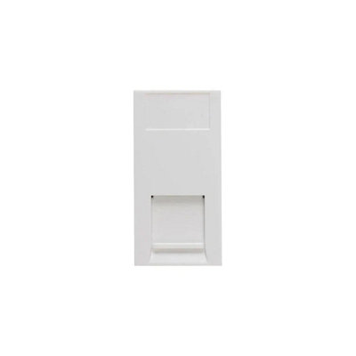 Deta S1434 CAT6 RJ45 Module 25 x 50mm White