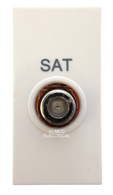 Deta S1437 F-Type Satellite Module 1 gang