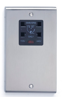 Deta SD1305SSB Shaver Supply Unit Dual Voltage 230/115V (Stainless ...