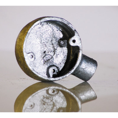 Deta Terminal Box Galvanised 25mm Dt21125G
