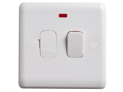 Deta Vimark VC1371 Fused Switched Spur with Neon 13A DETVC1371 | DIY at B&Q