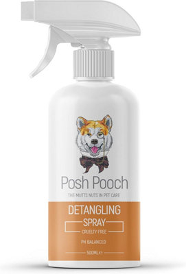 Detangling Spray For Dogs 2 in 1 Knot Tangle Remover & Conditioner ...