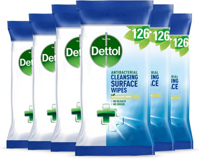 Dettol Antibacterial Cleaning Disinfectant Wipes, Biodegradable ...