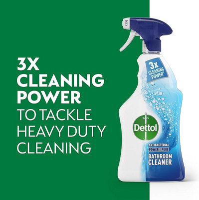 DETTOL POWER & PURE 750ML SPRAY ADVANCED BATHROOM x 6