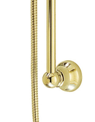 Deva Antique Traditonal Gold Shower Kit Riser Rail Slide Bar + Head + Hose