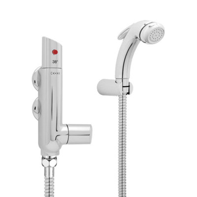 Deva Bidet Douche Shattaf and Thermostatic Valve Kit Hot Stop Override ...