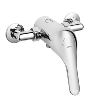 Deva Chrome Manual Mixer Shower Valve Exposed Or Concealed Kit ...