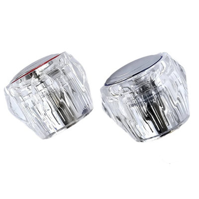 Deva Replacement Profile Acrylic Tap Heads Bathroom Kitchen Sink Covers ...