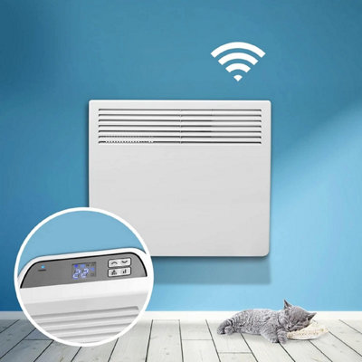 Devola Electric Panel Heater 1000W Smart Alexa Wifi Wall Mounted ...