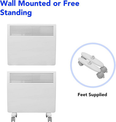 Devola Electric Panel Heater 1000W Smart Alexa Wifi Wall Mounted ...