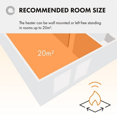 Devola Wifi Enabled Smart Electric Glass Panel Heater 1500W, Alexa ...