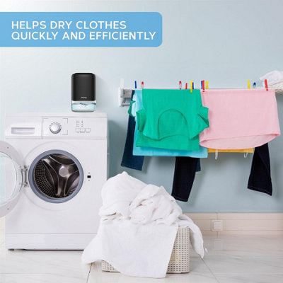 Devology Portable Compact 1100ml Mini Dehumidifier Electric Energy ...