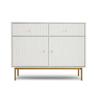 Devon - 2 Door Cabinet - White