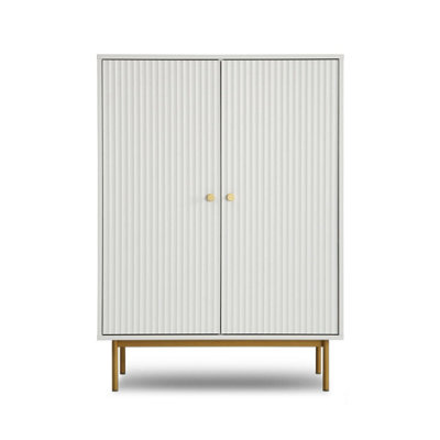Devon - Highboard Storage Cabinet - White