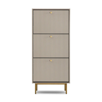 Devon - Shoe Cabinet - Grey
