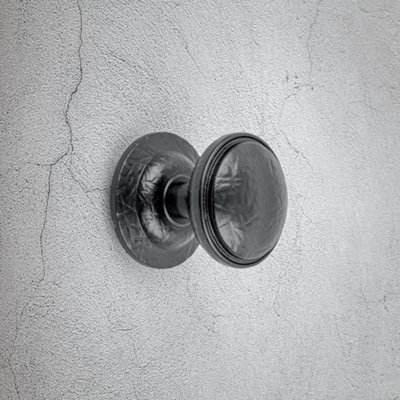 Devoran 70mm Centre Knob - Black