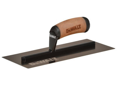 DeWalt 11.5 Inch Gold Stainless Steel Finishing Trowel for Perfect ...