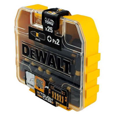 Dewalt 185 PC Extreme Torsion Black Gold Screwdriver Drill Bit Set ...
