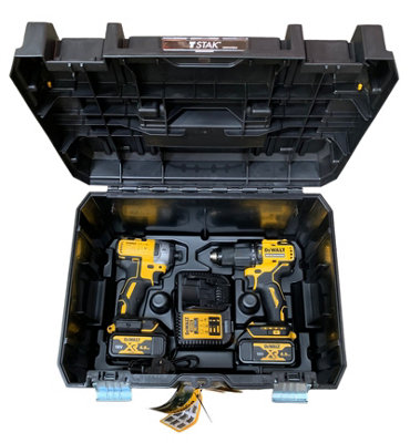 Dewalt 18v Combi Impact Driver Case Heavy Duty Deep Storage TSTAK VI Insert