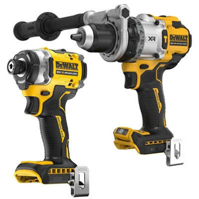 Dewalt 18V XR Brushless Premium Twin Kit DCD1007 Combi + DCF860 Impact ...