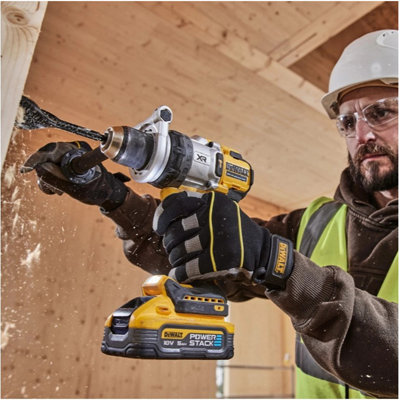 Dewalt 18V XR Brushless Premium Twin Kit DCD1007 Combi + DCF860 Impact ...