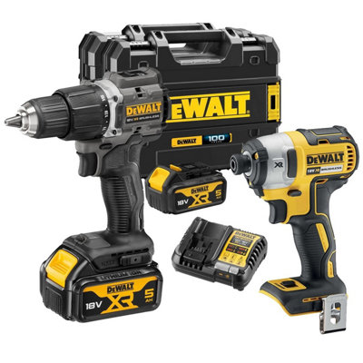 Dewalt twin pack drill set store