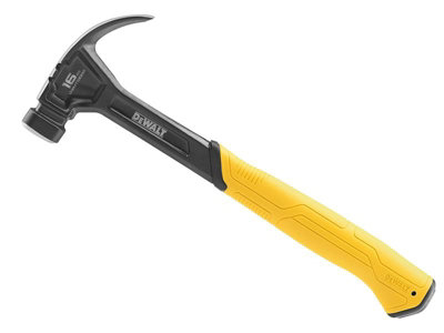 DEWALT 454G Curve Claw Hammer - Durable 16Oz Hand Tool for All Jobsite ...
