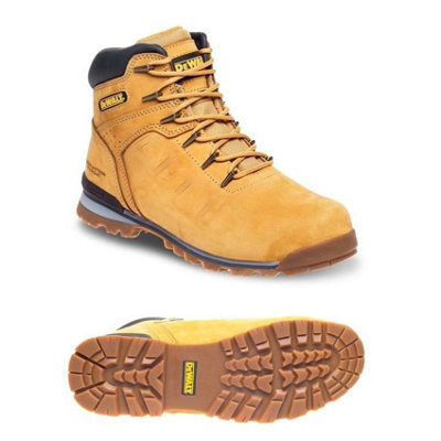 DeWalt Carlisle Tan Safety Boots Work Boots Steel Toecap UK Sizes 7 EN ...