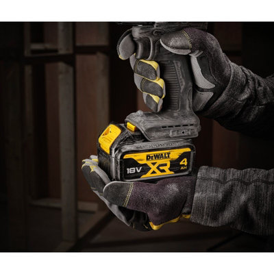 Dewalt DCD100M2T Black 18v XR Brushless Compact Combi Hammer Drill 4AH 100 Year