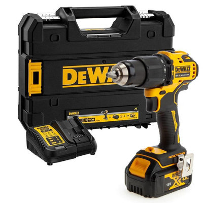 Dewalt DCD709M1T 18v XR Brushless Compact Combi Hammer Drill Tstak - 1 ...