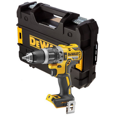 Dewalt DCD796N 18v XR Brushless Compact Combi Hammer Drill Bare + Tstak DCD796NT | DIY at B&Q