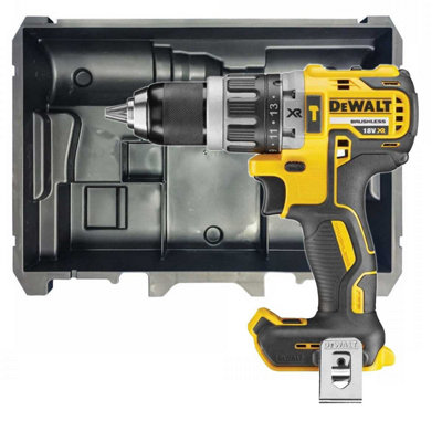 Dewalt DCD796N 18v XR Brushless Compact Combi Hammer Drill Bare + Tstak Inlay