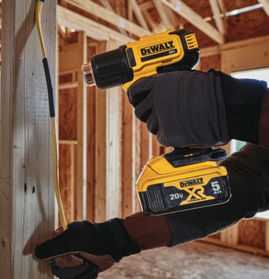 Dewalt DCE530N XR 18V Cordless Heat Gun Bare - Includes Tstak Case + 2 ...