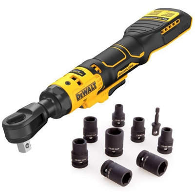Dewalt DCF512N 18v XR 1/2" Open Head Ratchet Variable Speed Bare Socket ...